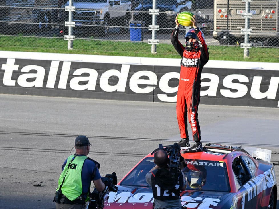 Interesting facts about watermelons: NASCAR Victory Celebration à la ...