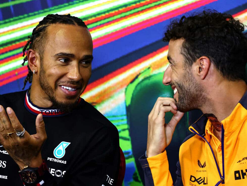 Hamilton: Ricciardo 'far too talented' for Mercedes reserve driver role ...