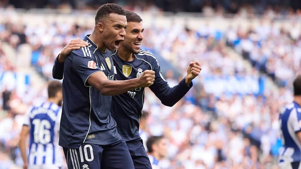 Huijsen red card and strong Mbappé: The Royals win in San Sebastian ...